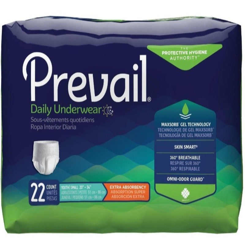 Prevail Extra Absorbency Underwear | Duraline Medical Products Canada